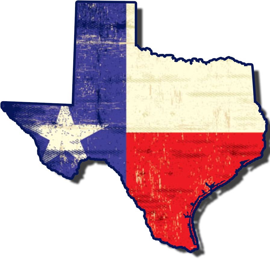 Houston Texas Png - Texas Flag Distressed Patch (900x900), Png Download