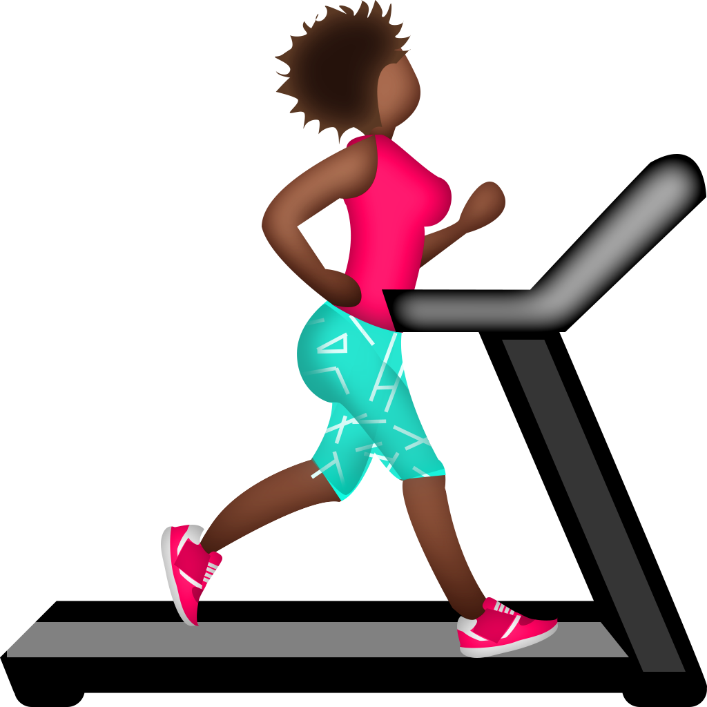 Runner Emoji Png Transparent - Emoji Exercise (1024x1024), Png Download