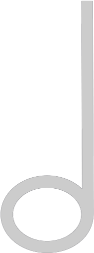 Half-note - Musical Note (346x507), Png Download