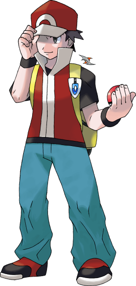 Download Red By Xous 54 - Red Pokemon Trainer Png | Transparent PNG ...