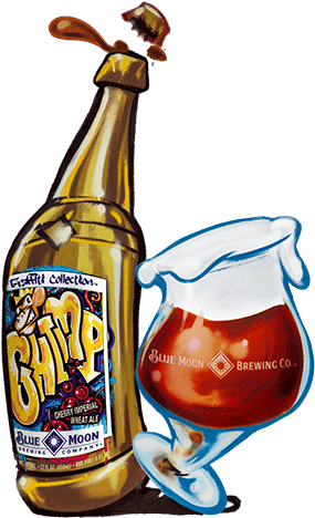 Chimp® - Graffiti Beer (303x492), Png Download