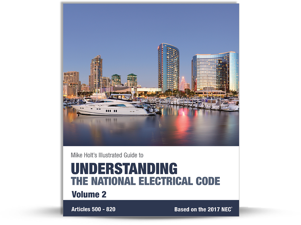 Understanding The National Electrical Code Vol 2 Textbook - Mike Holt ...