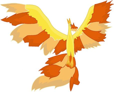 History - Firebird Type Pokemon (500x375), Png Download