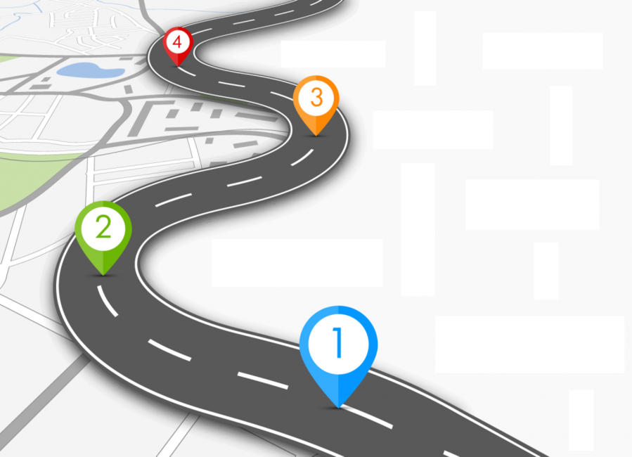 Download Roadmap Business Clipart Technology Roadmap Road Map ...