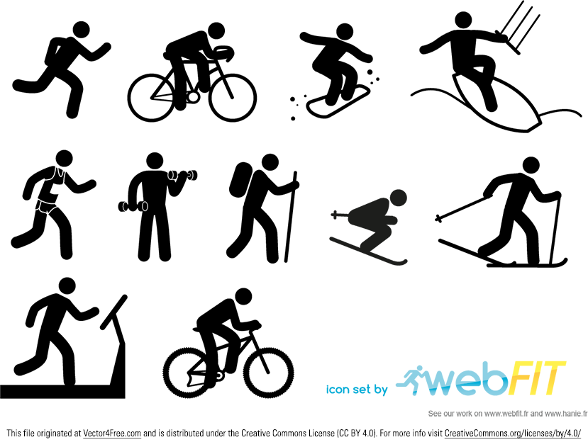 Free Sports Vectors - All Sport Icon Vector (829x631), Png Download