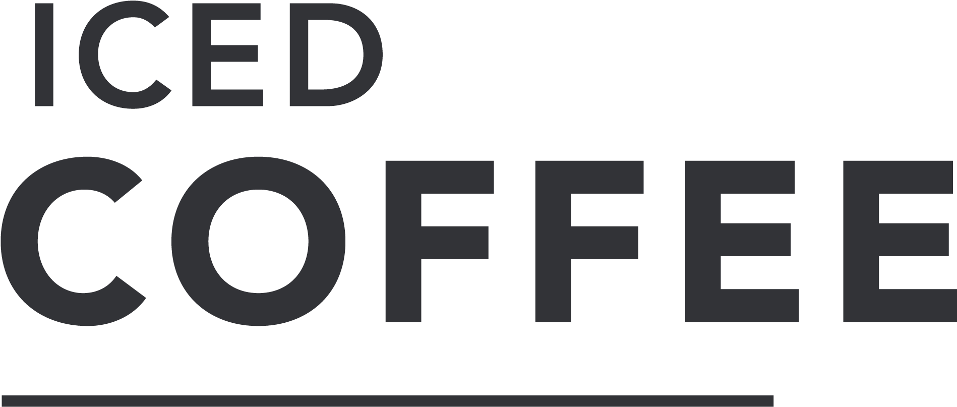 Starbucks Iced Coffee - Cold Brew Coffee Text (1924x894), Png Download