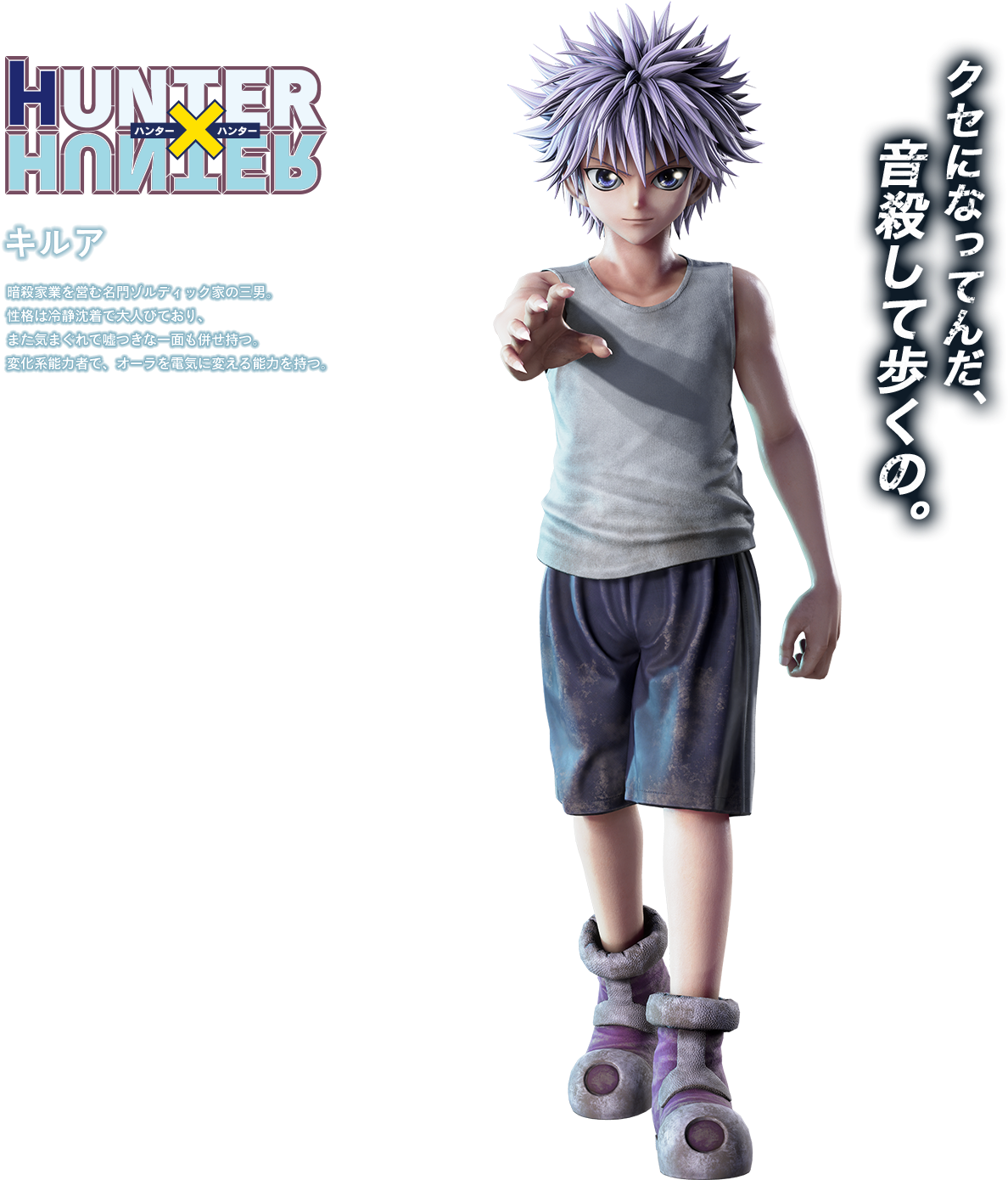 Download View Fullsize Killua Zoldyck Image - Killua Zoldyck ...