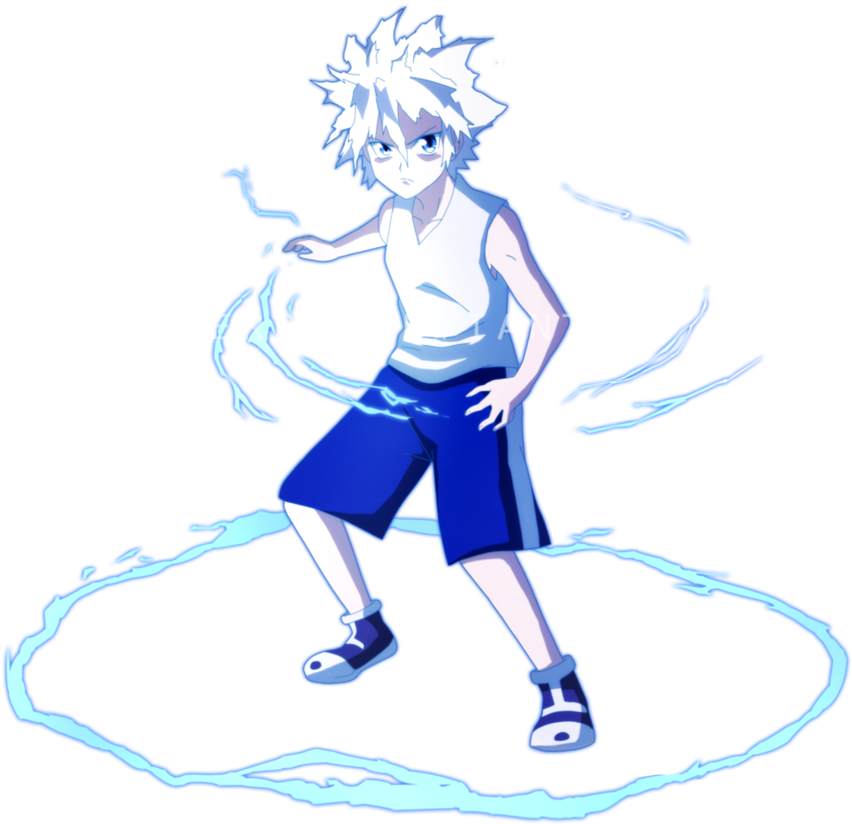 Download Killua Transparent Godspeed Transparent Library - Killua ...