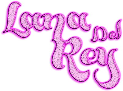 Lana Del Rey Transparent Signature