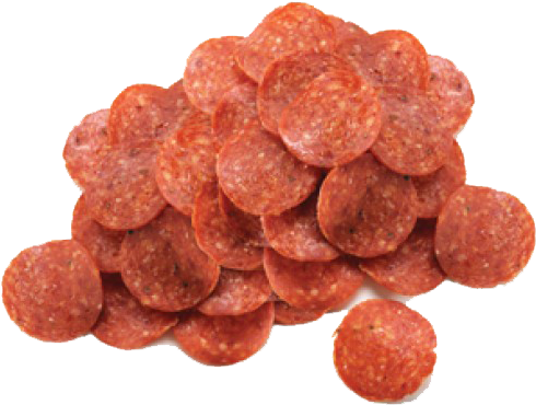 Pepperoni - Sliced Pepperoni (494x494), Png Download
