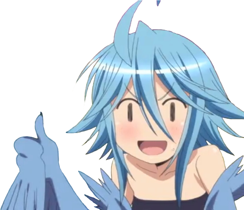 Nice - Monster Musume Papi Like (848x716), Png Download