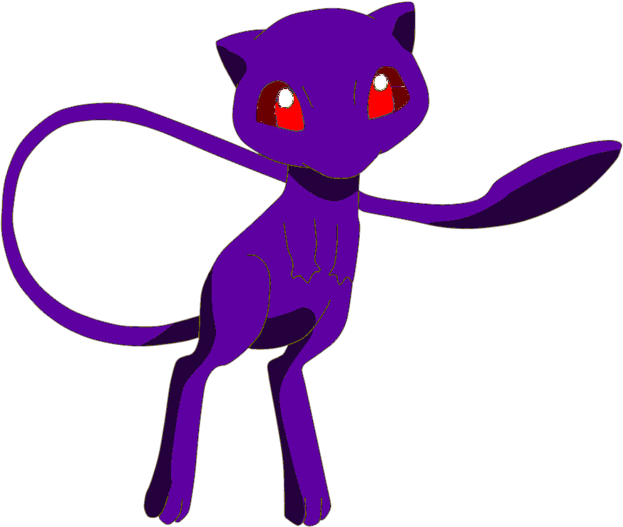 Void Mew - Void Pokemon (1032x774), Png Download