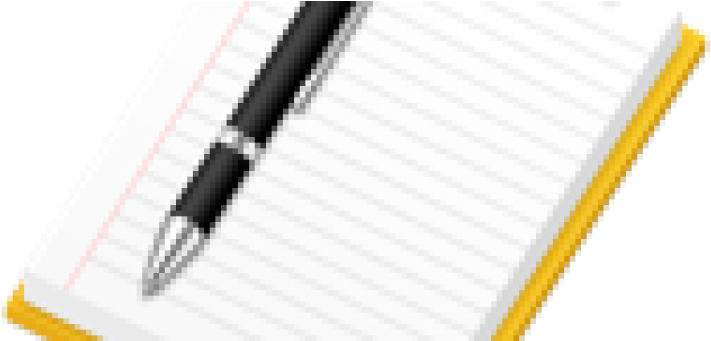 Notepad Icon (720x340), Png Download
