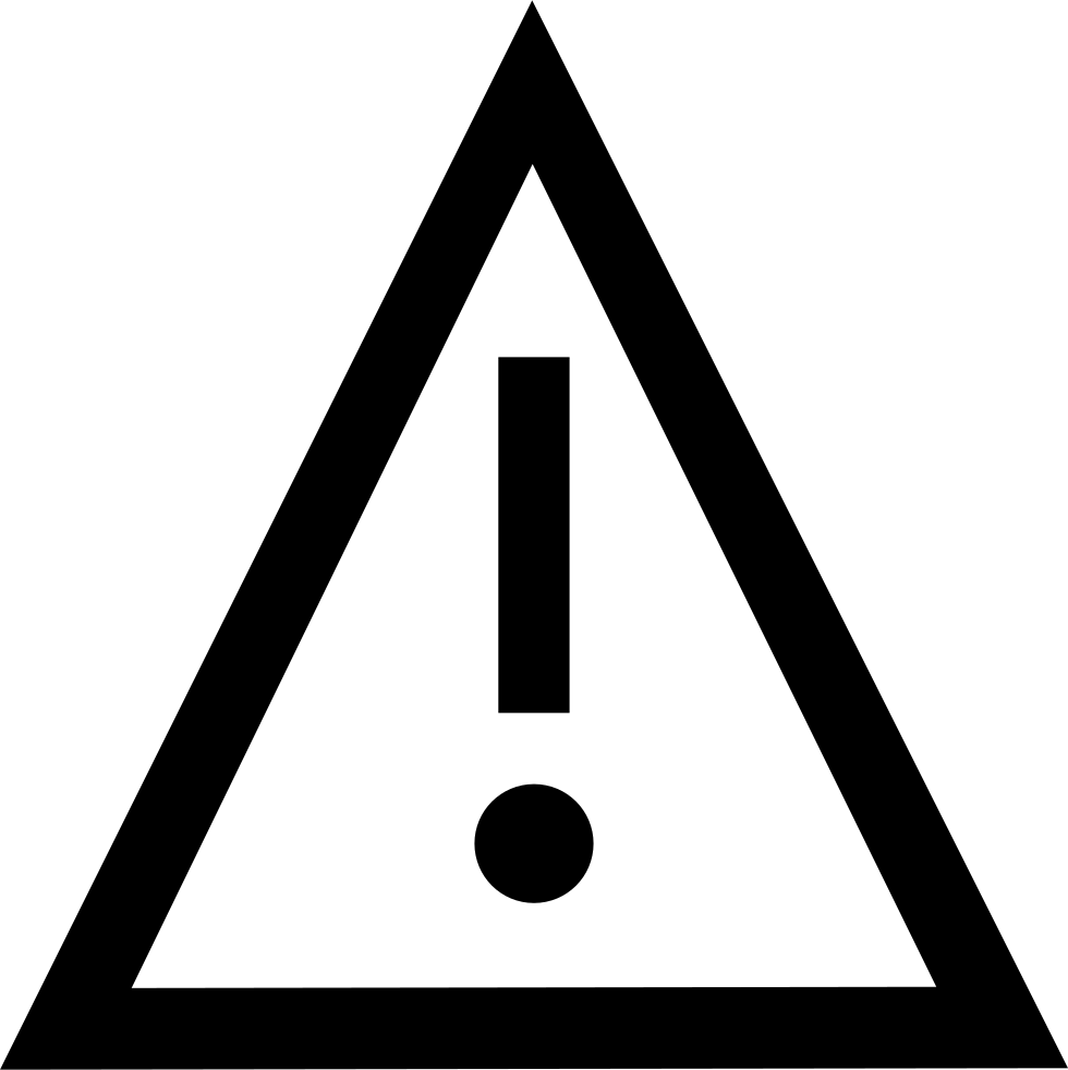 Download Warning Svg Png Icon Free Download - Triangle With Exclamation ...