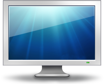 Computer Monitor Images For Kids (425x336), Png Download