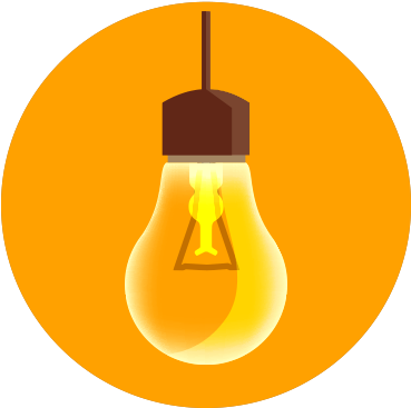 Download Icon Of A Light Bulb - Home Light Icon | Transparent PNG ...