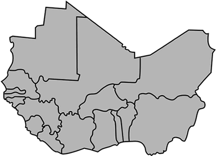 Download Picture Free Library Africa Transparent West - West Africa Map ...