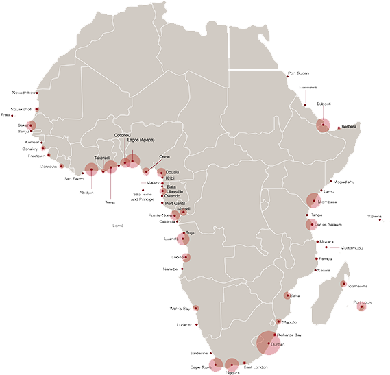 Download Sub-saharan Africa Map - Atlas | Transparent PNG Download ...