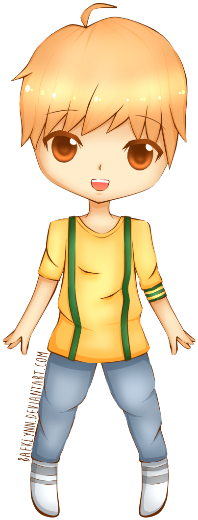 Png Black And White Chibi Bambam By Baeklynn On Deviantart - Bambam ...