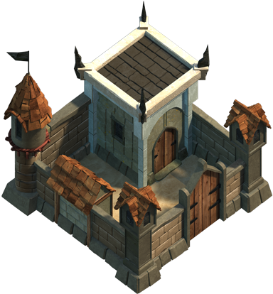 Stronghold - Castle (413x413), Png Download