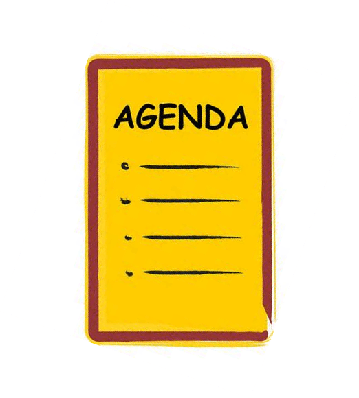 Agenda Clipart Transparent Background (522x580), Png Download
