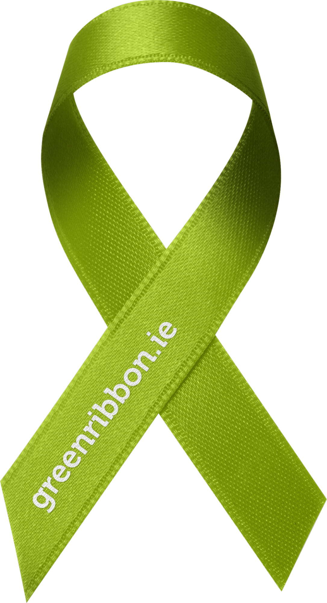 Green Ribbon Logo - Green Ribbon Mental Health Ireland (1086x1999), Png ...