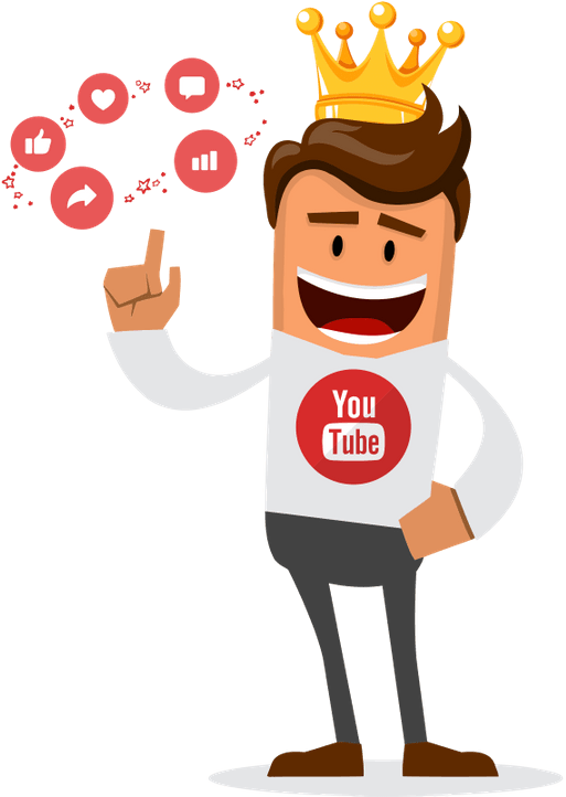 Youtube Subscribers - Wordpress Theme Customization Cartoon (721x721 ...