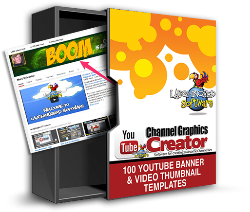 Youtube Channel Graphics Creator By Laughingbird Software - Youtube ...