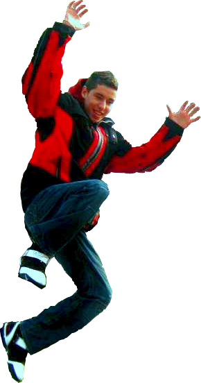 Download Go - Guy Jumping | Transparent PNG Download | SeekPNG