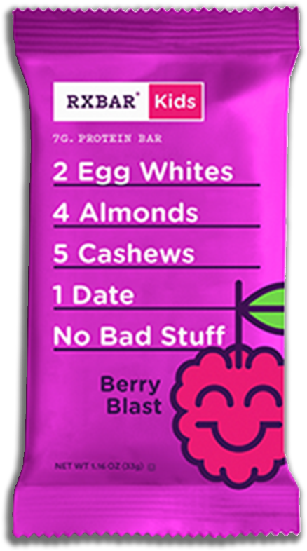 Rx Bar Kids (800x1200), Png Download