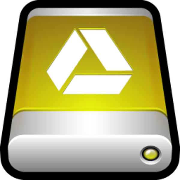 Google Drive Folder Png Icon (600x600), Png Download