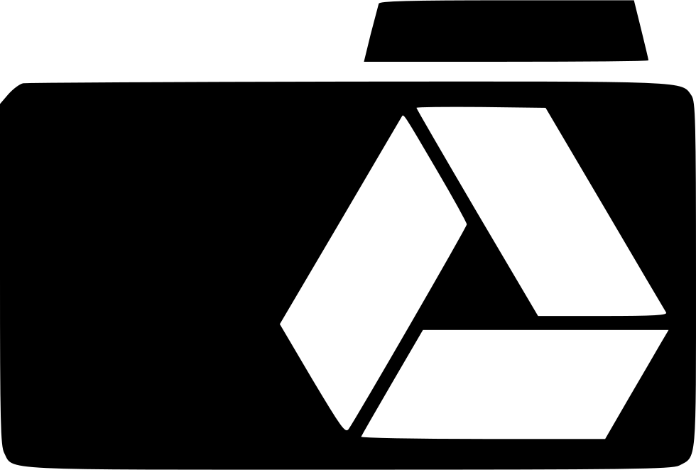 Download Google Drive Folder - Google Drive Icon White | Transparent ...