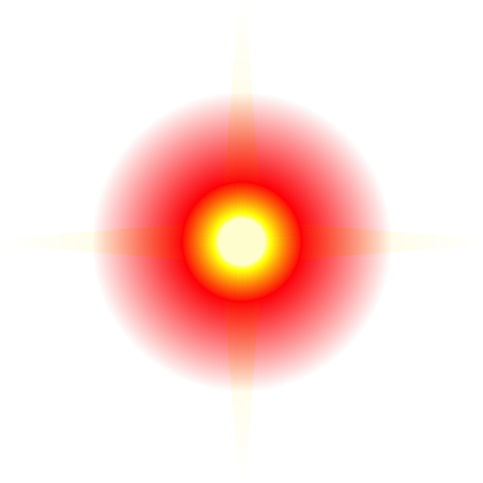 Red Flare Png Picture - Circle (837x837), Png Download