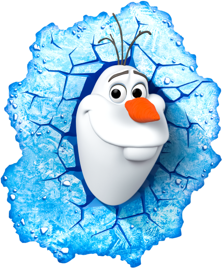 Adesivo Frozen - Olaf - Disney Frozen Olaf 3d Led Deco Wall Light ...