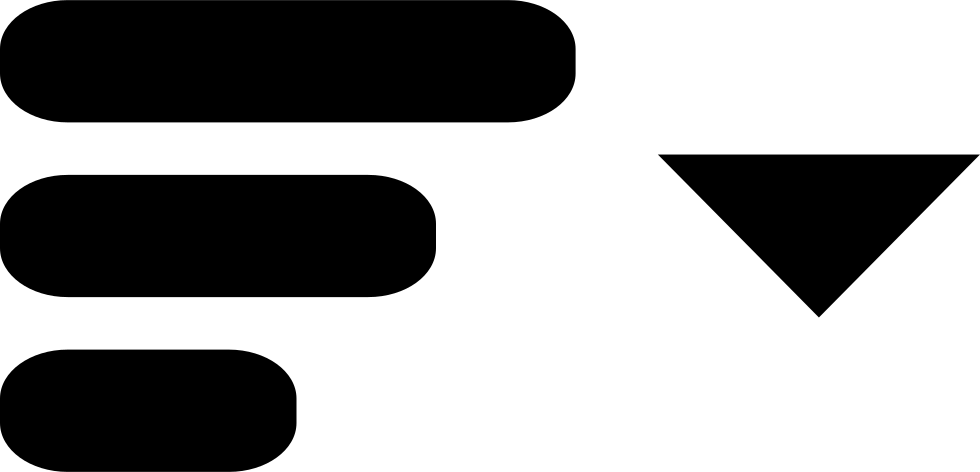 Drop-down Menu Comments - Drop Down Menu Icon White (980x472), Png Download