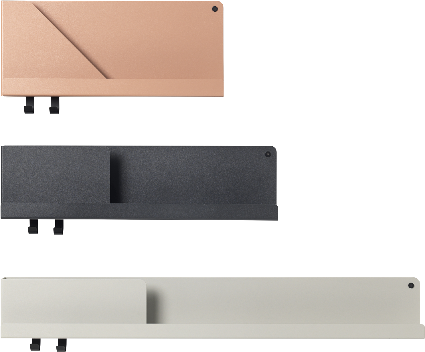 Folded Shelves - Muuto Folded Shelf (2000x2000), Png Download