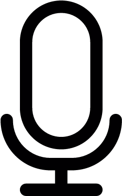 Download Recording Symbol Vector - Iphone Microphone Icon | Transparent ...