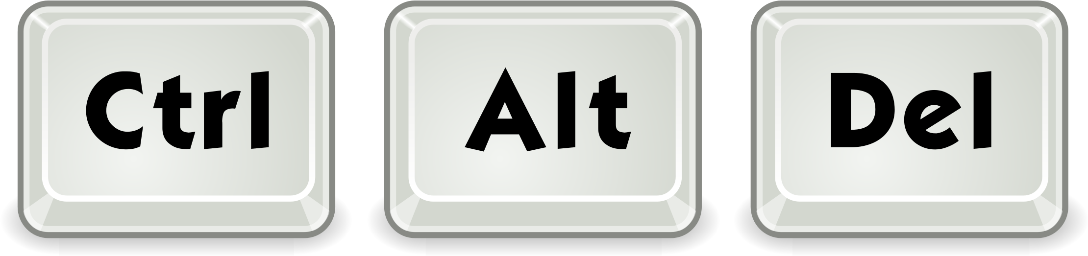 Download This Free Icons Png Design Of Ctrl Alt Delete | Transparent ...