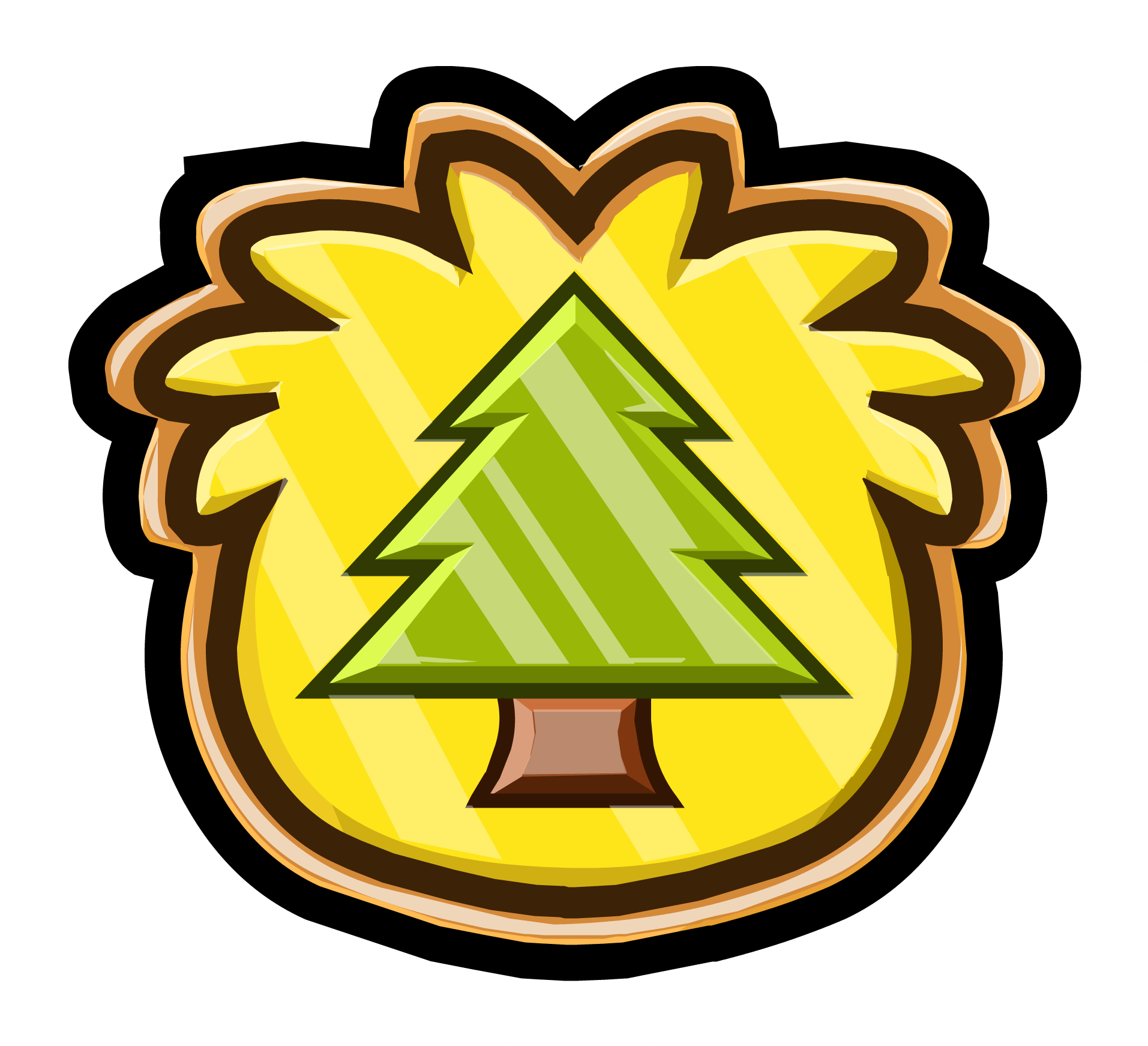 Puffle Guide Badge Pin Icon - Badge (1913x1742), Png Download