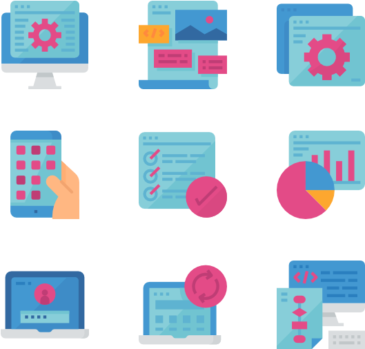 Web Development 36 Icons - Icon (600x564), Png Download