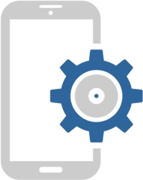 Mobile Apps - Mobile App Development Icon Png (421x375), Png Download