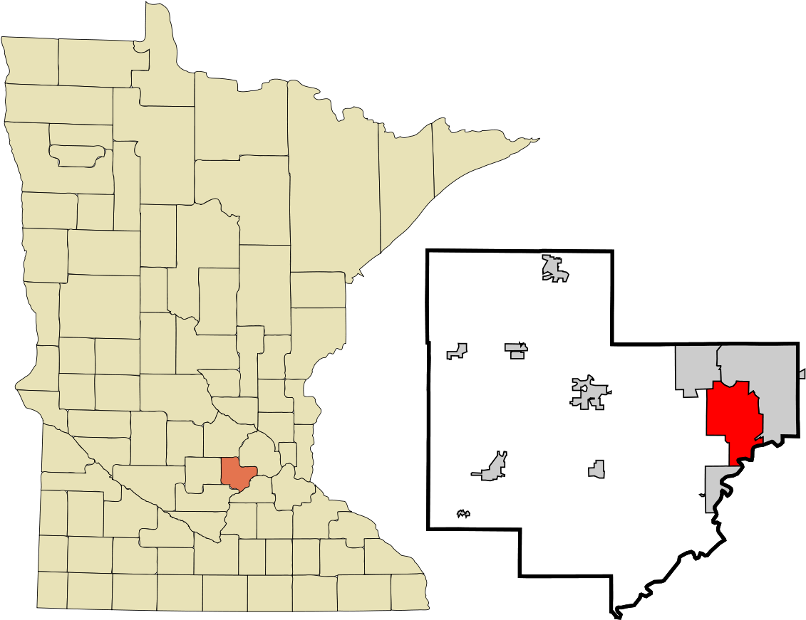 Carver County Mn (1200x943), Png Download