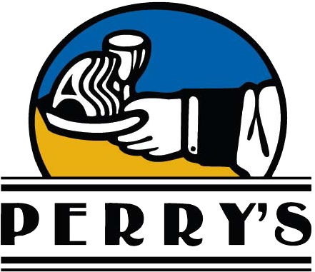 Perry's Restrictions - Perrys San Francisco Logo (465x400), Png Download