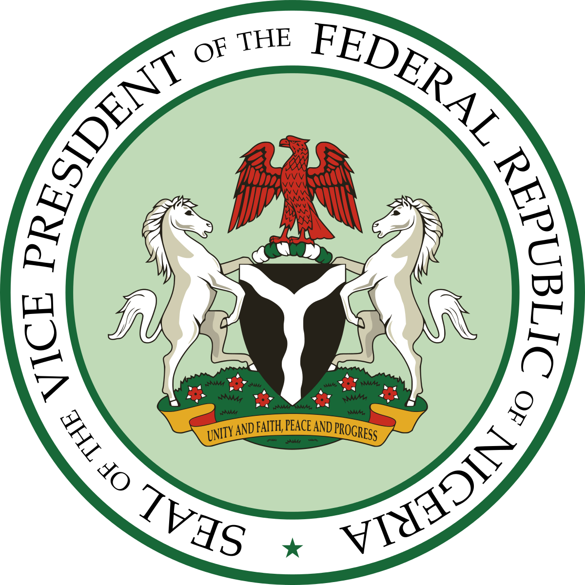 Download Vice President Of Nigeria Seal | Transparent PNG Download ...