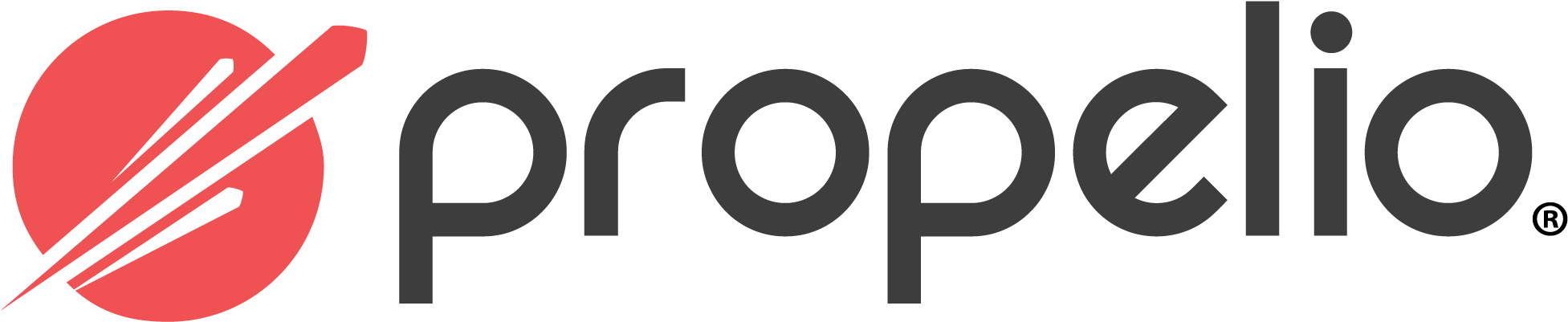 Propelio Logo - Graphic Design (2550x1006), Png Download