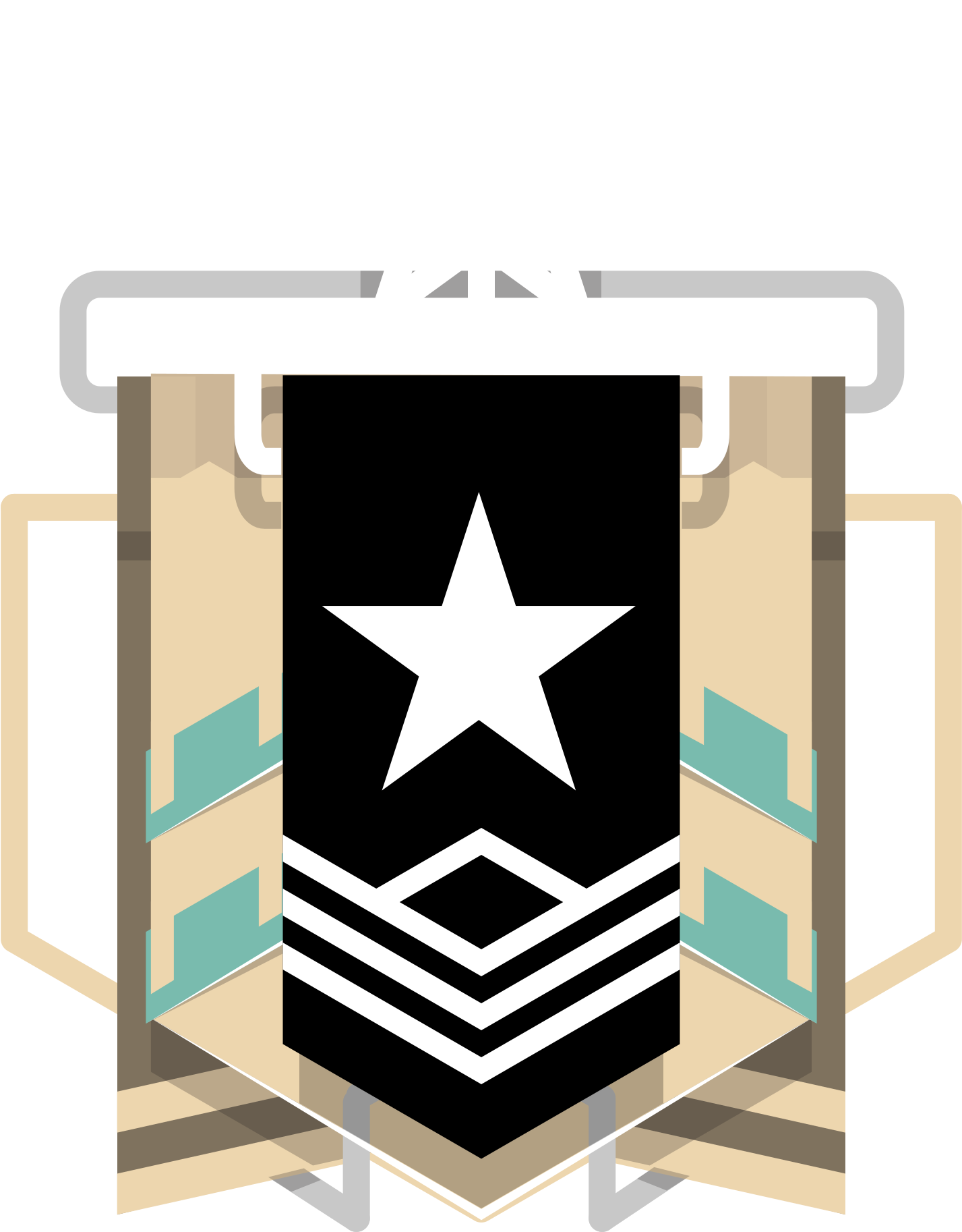 Rainbow Six Siege Gold 1 (2000x2000), Png Download