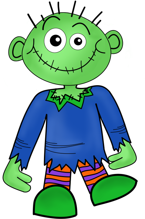Halloween Zombie Png Pictureu200b - Cute Zombie Clipart (510x773), Png ...