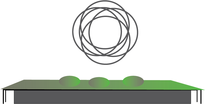 Vector Drawing Map Icon - Circle (1152x1152), Png Download