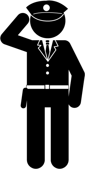 View All Images-1 - Security Guard Icon Png (640x640), Png Download