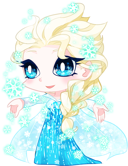 Chibi Frozen - Cute Wallpapers Of Elsa (478x600), Png Download